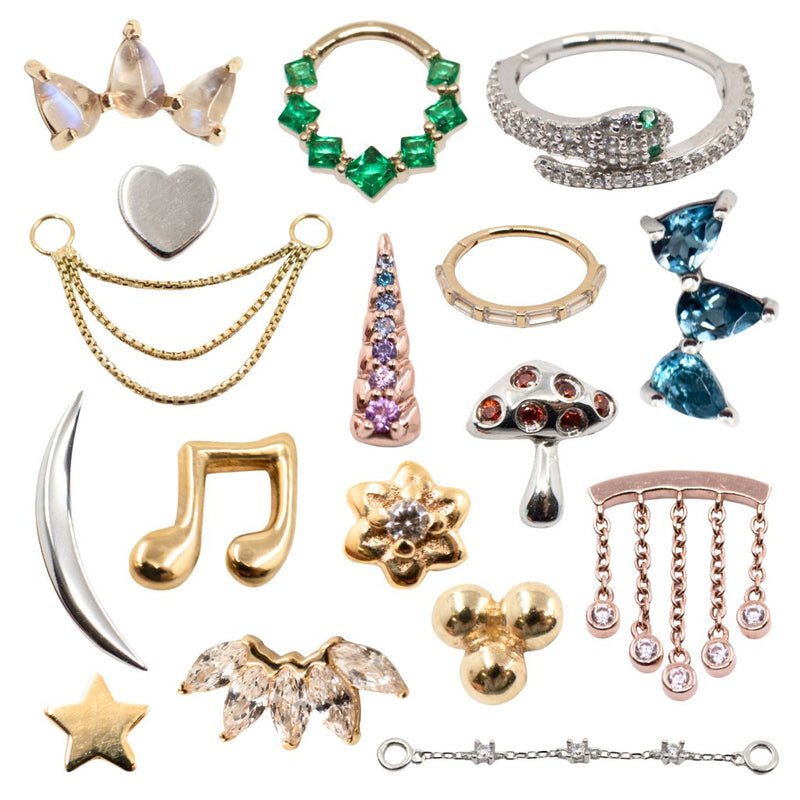 Shop Solid 14k Gold Earrings | The Curated Lobe