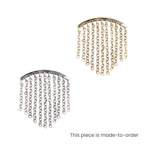 Shop Vertical Helix Jewelry | Helix Cartilage Earring – The Curated Lobe