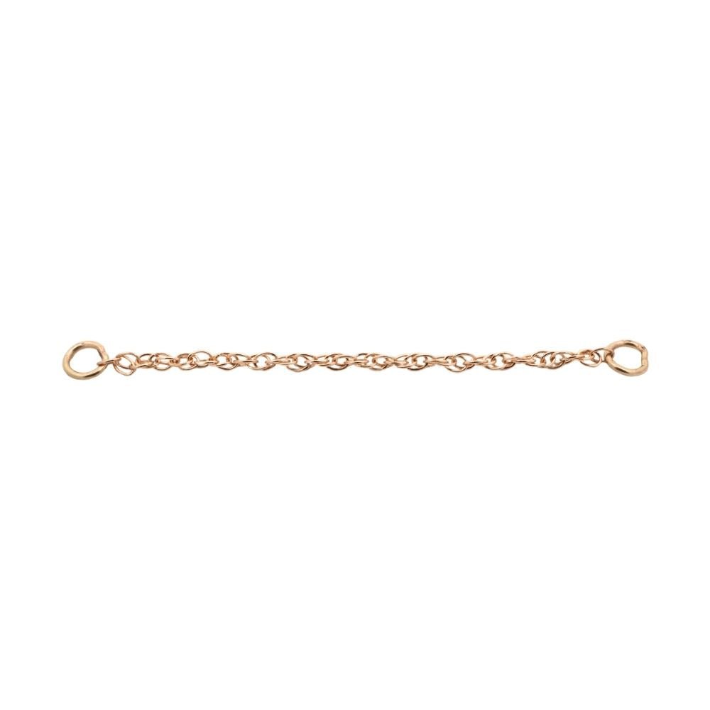 Gold Rope Chain Earring Connector – The Curated Lobe