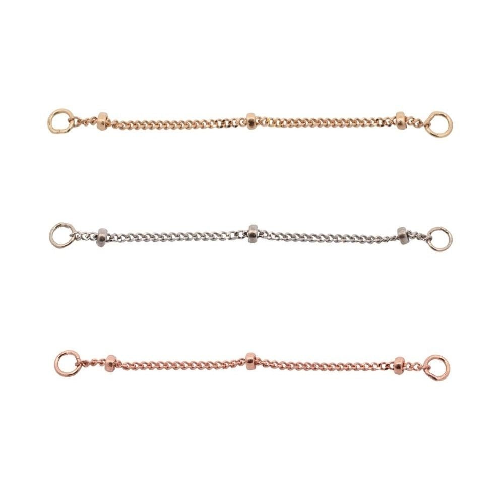 Gold Satellite Chain Earring Connector – The Curated Lobe
