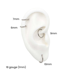 Shop Helix Piercing Jewelry | Helix Cartilage Earrings – The Curated Lobe