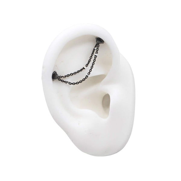 Shop Helix Piercing Jewelry | Helix Cartilage Earrings – The Curated Lobe