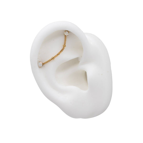 Shop Industrial Chains | Industrial Piercing Earrings – The Curated Lobe