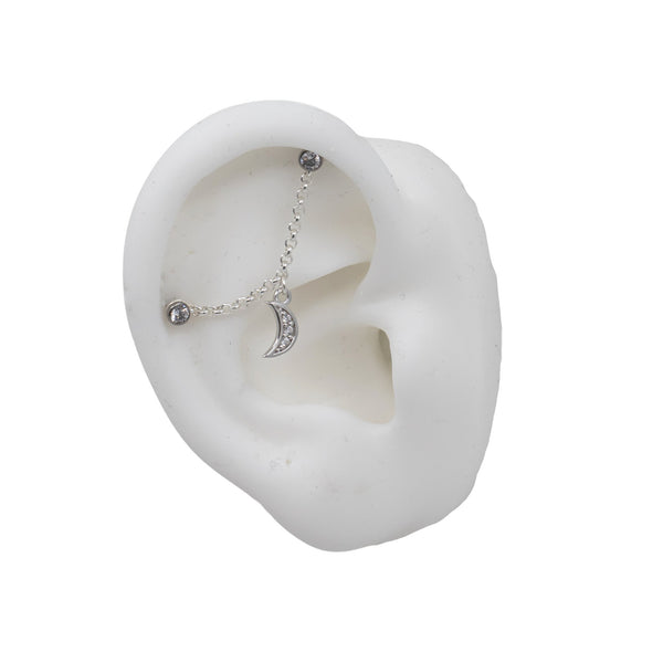 Shop Earring Chains and Connectors | Chain Ear Jackets – The Curated Lobe