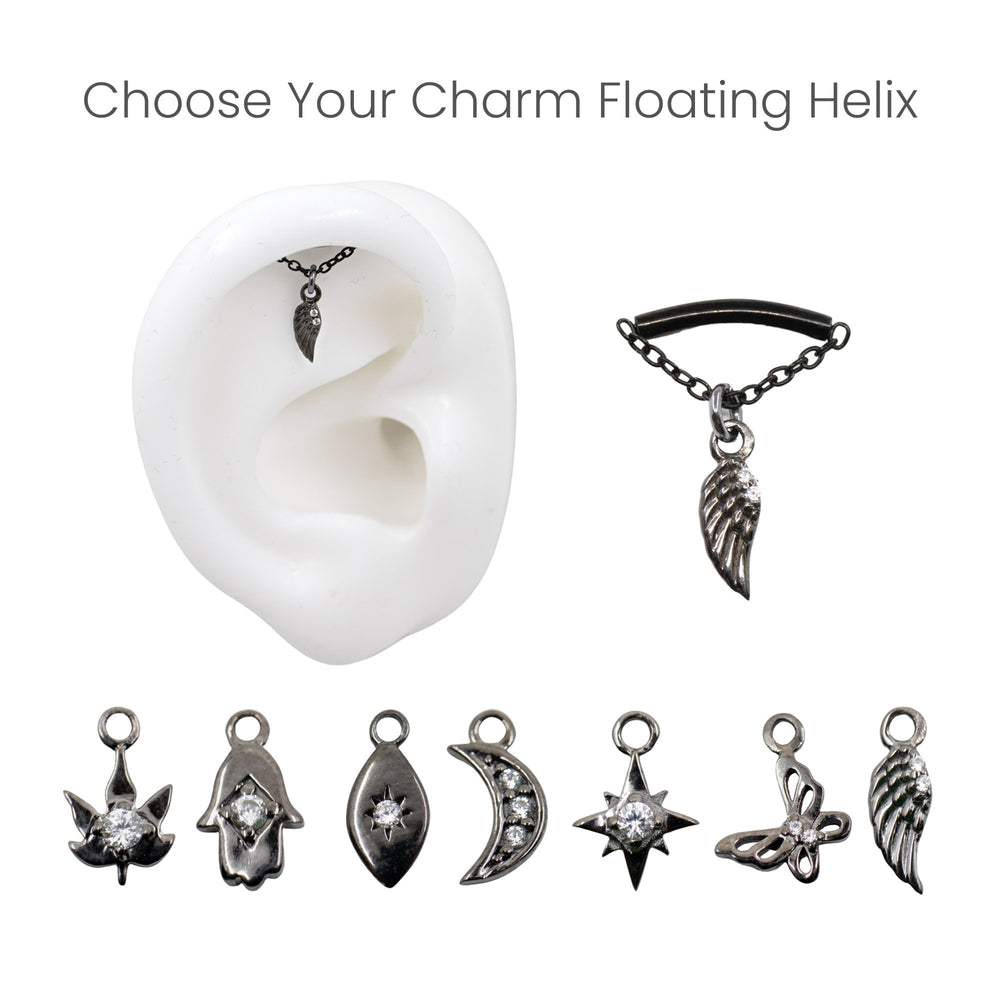 Charmed Floating Helix Top – The Curated Lobe