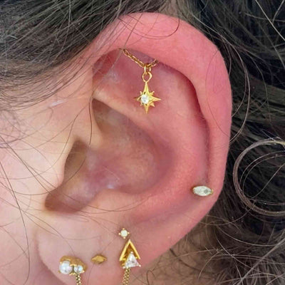 Shop Floating Helix Jewelry | Hidden Helix Jewelry – The Curated Lobe