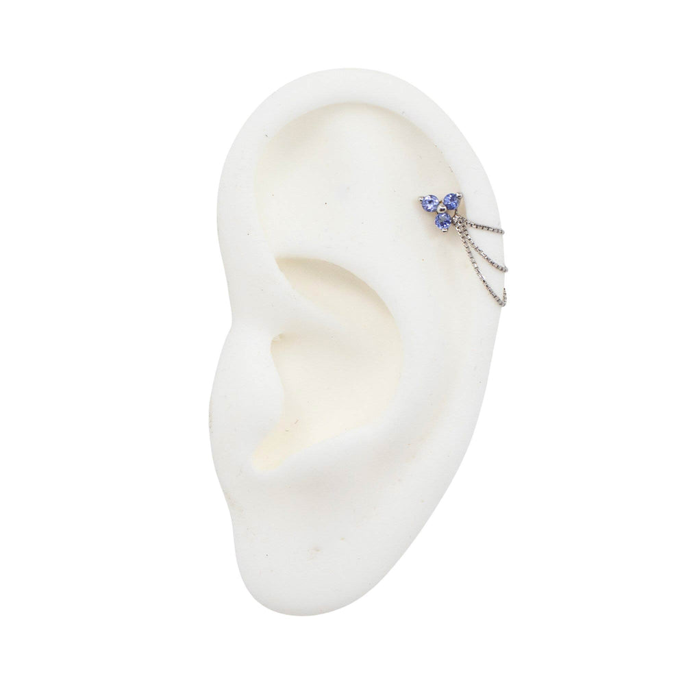 Short Triple Box Ear Chain – The Curated Lobe