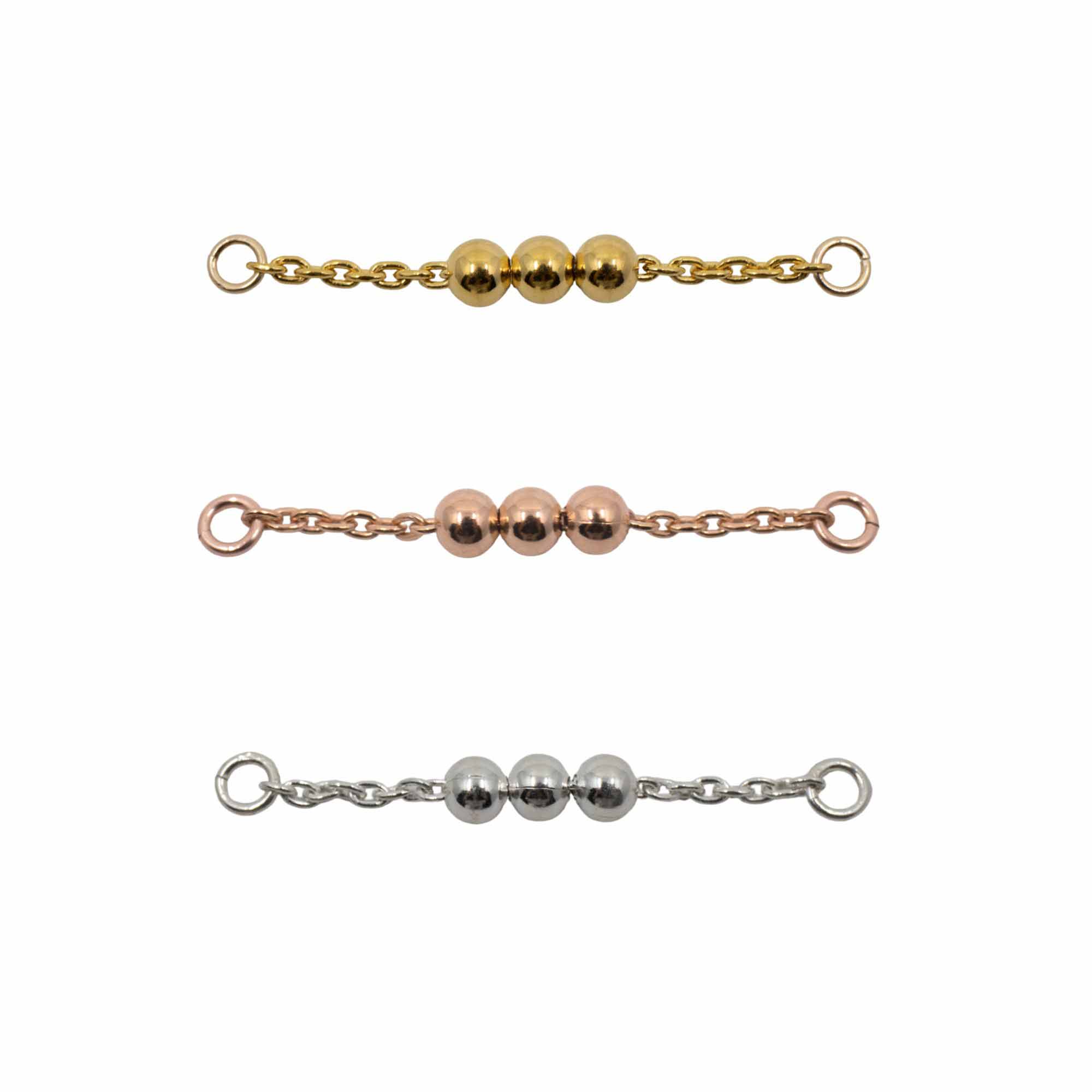 Triple Ball Chain Connector – The Curated Lobe