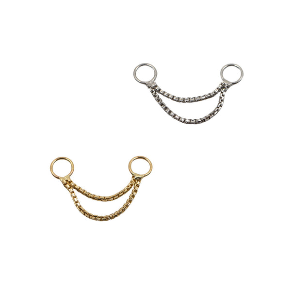 Shop Earring Chains and Connectors | Chain Ear Jackets – The Curated Lobe